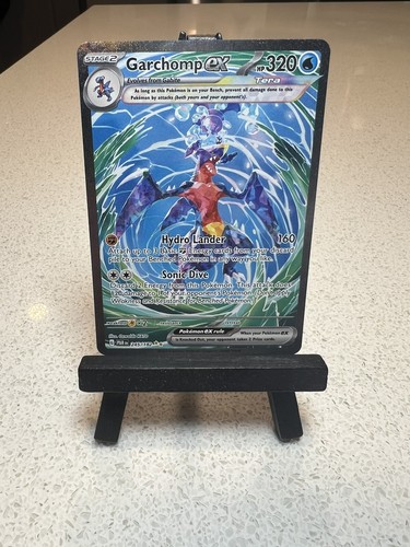 Pokémon TCG Garchomp ex Paradox Rift 245/182 Holo Special Illustration ...