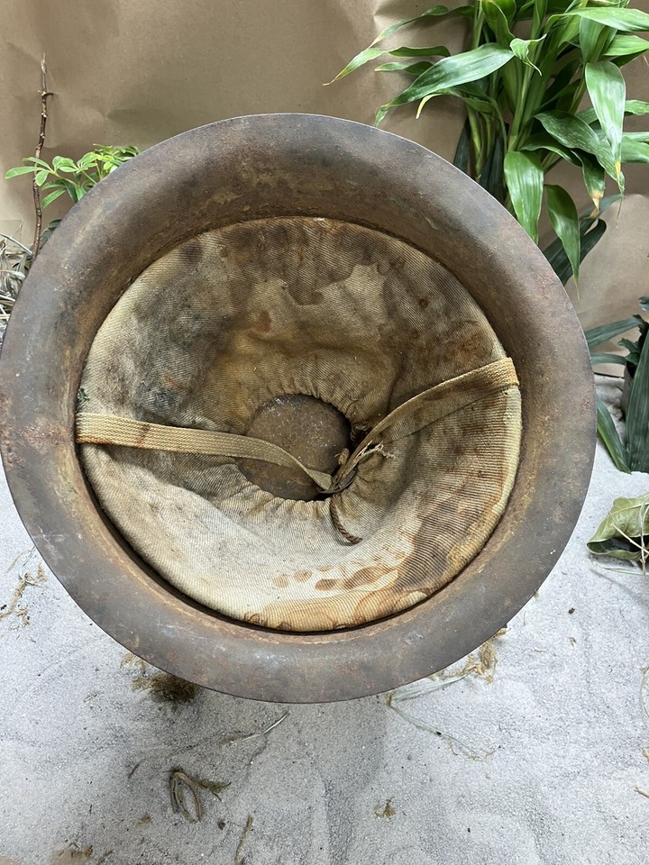 WW2 WW II JAPANESE Helmet Army Combat Type / War Relic / Believed ...