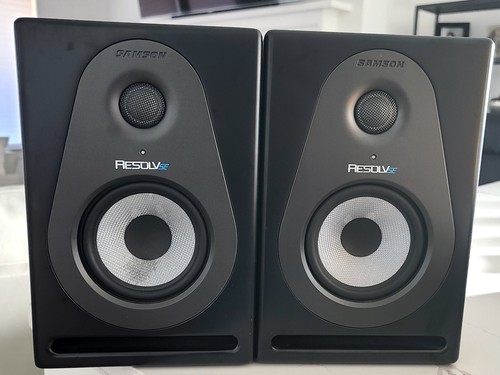 Samson Resolv SE5 Studio Monitors (2) with Cables | eBay