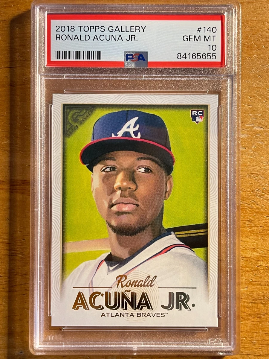 sales onlineshop Ronald Acuna PSA 10 Rookie Card Topps Living