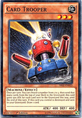 Card Trooper SR02-EN023 Yu-Gi-Oh! Light Play 1st Edition | eBay