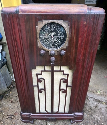 1930s Zenth - Art-Deco - Console Tube Radio Model 6s52 ☆Restored ...