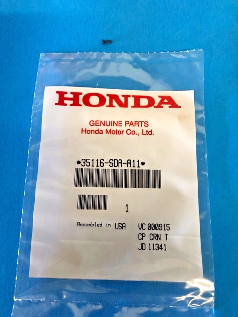Genuine Honda OEM Screw Flat 35116-sda-a11 35116SDAA11 for sale online ...