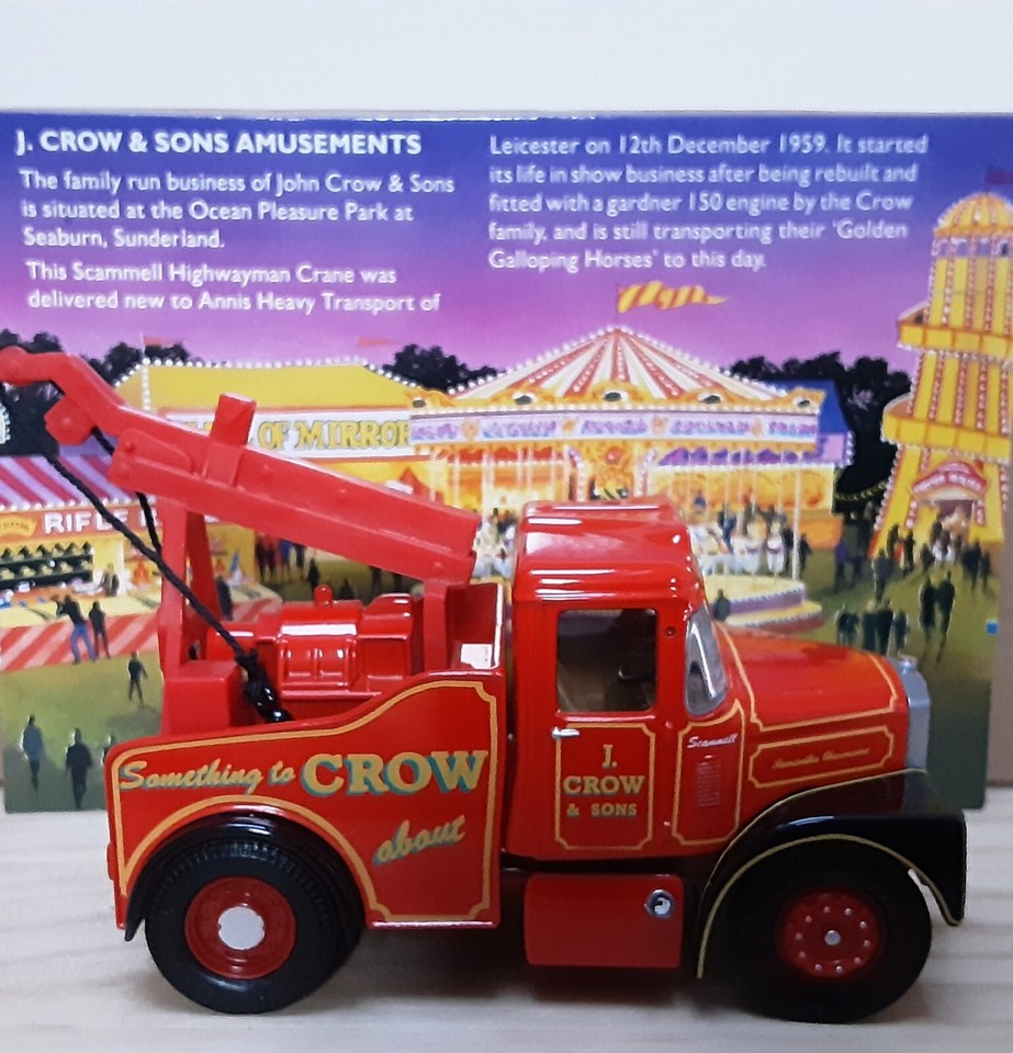 Corgi Classics Scammell Highwayman Crane Set (John Crow & Son) 16101 | eBay