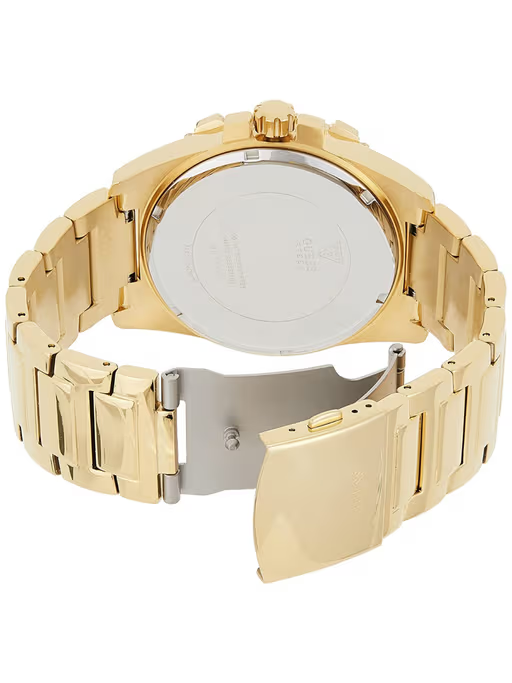 Guess Men's Frontier Quartz Gold Dial Watch - W0799G2 NEW | eBay