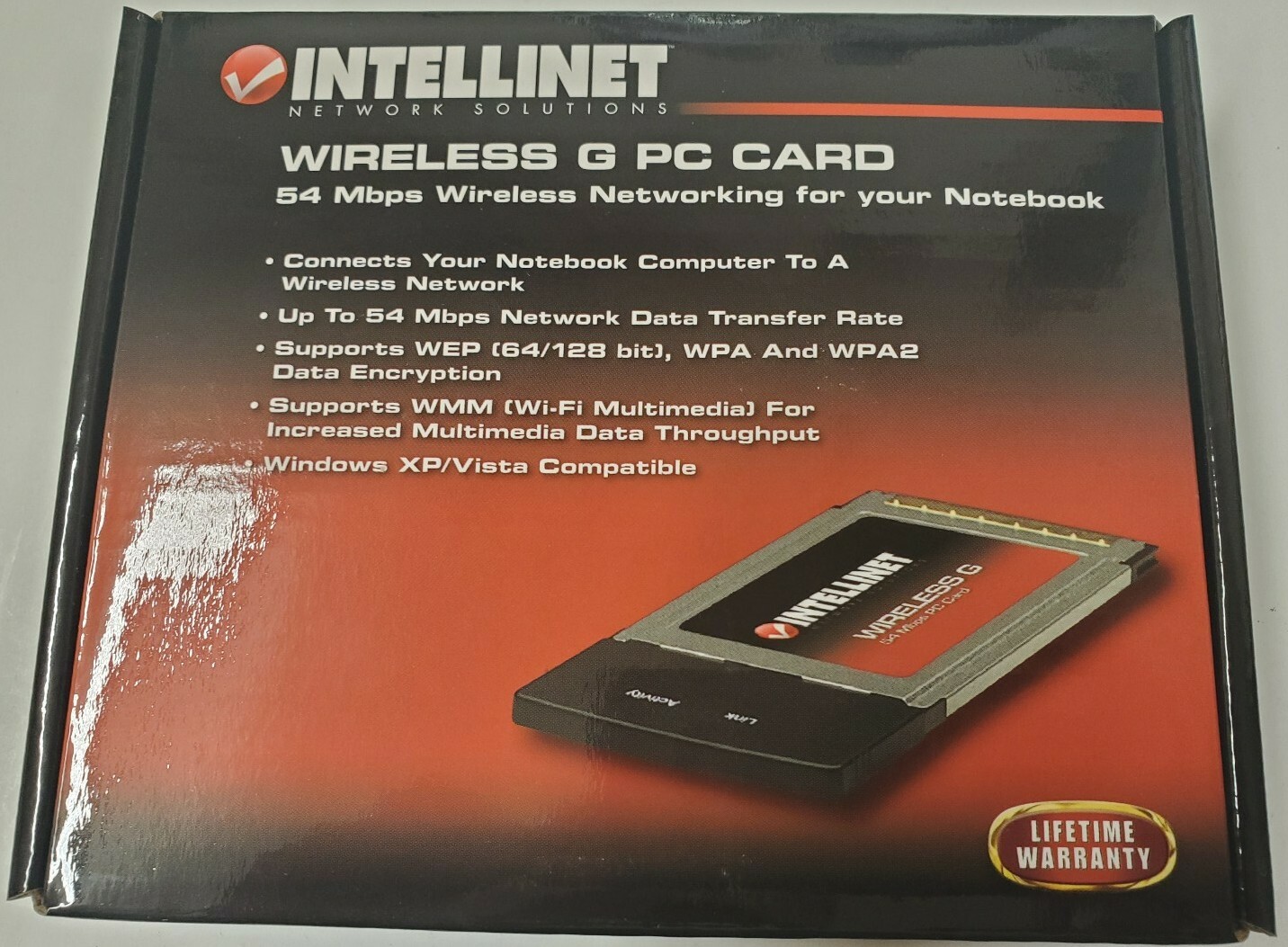 Intellinet Wireless-G PCMCIA Wifi Laptop Card, 524544 Win98/WinME/Win2k ...