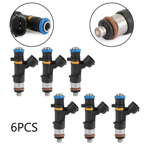 6 pièces injecteurs de carburant 16600-CD700 Pour Nissan FX35 M35 G35 ...