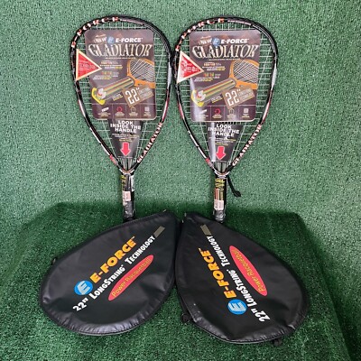 (2) E-FORCE Gladiator Racquetball Racquets - New with Covers | eBay