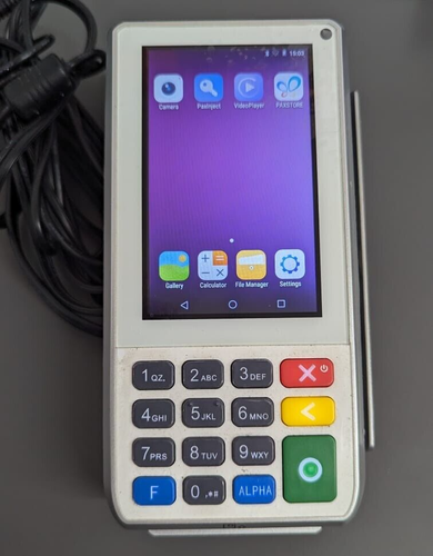UNLOCKED - PAX A80 Ethernet Bluetooth WiFi Wireless POS Terminal EMV | eBay