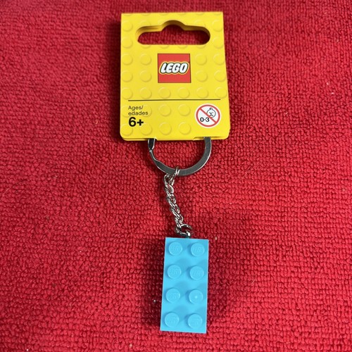 🔥 LEGO Azure Blue Tiffany Brick Block Keychain Lego 853380 FAST ...