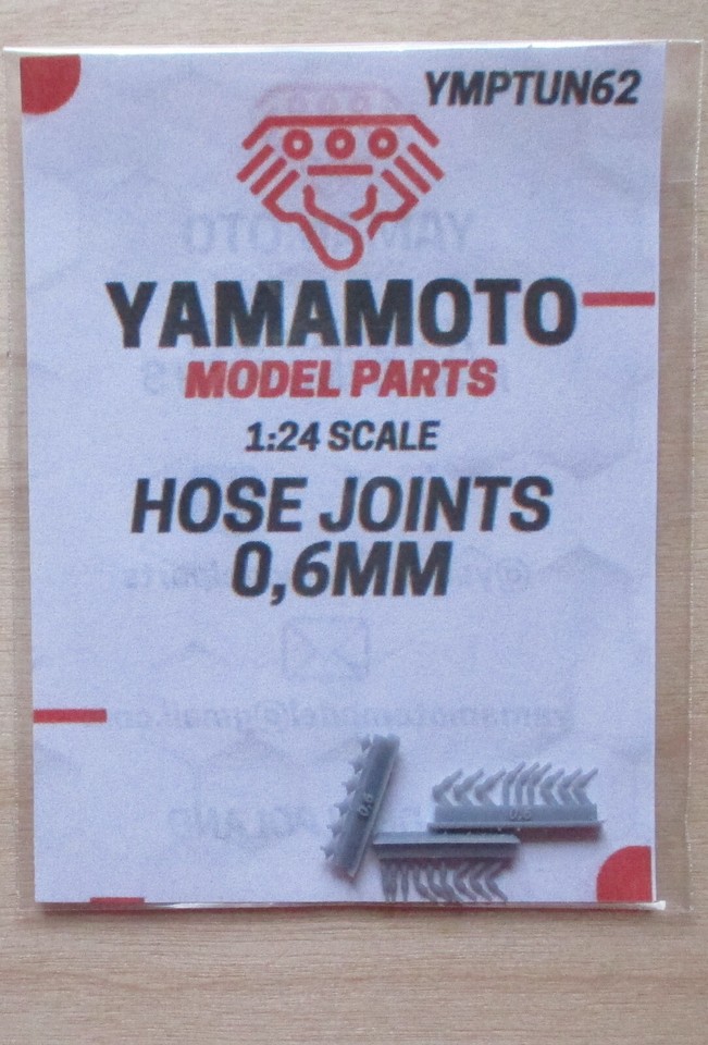 1:24 0,6mm Hose Joint U Joints Yamamoto Model Parts Tun62 | eBay