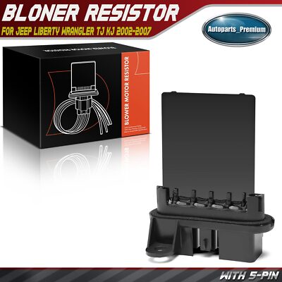 Heater Blower Motor Resistor for Jeep Liberty 2002-2007 Wrangler TJ ...