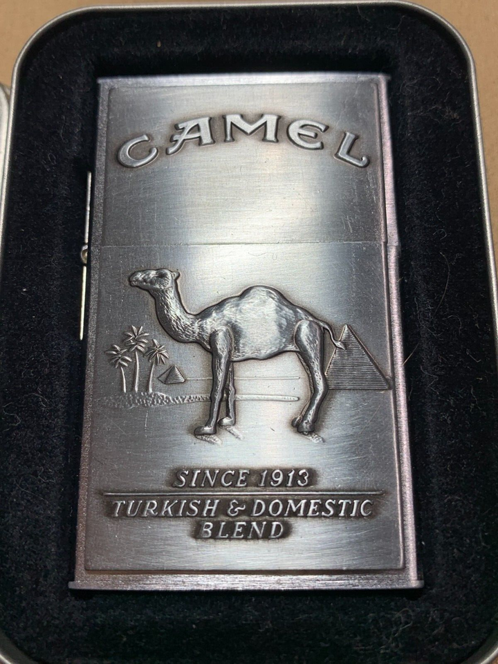 Zippo 1996 CAMEL 1932 REPLICA Lighter Outside Hinge - 2nd RELEASE NEW W ...