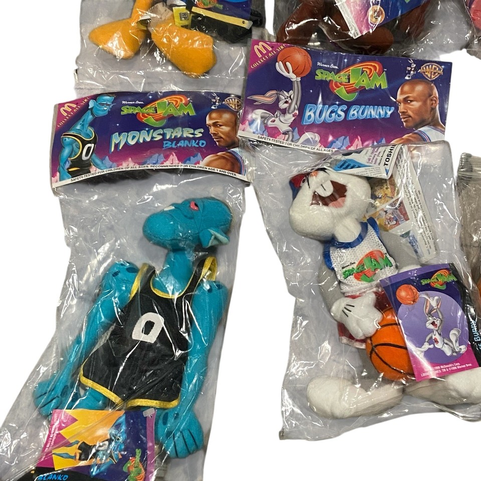 1996 McDonald's Space Jam Happy Meal (Plush) Toys- NEW-Set of 6 | eBay