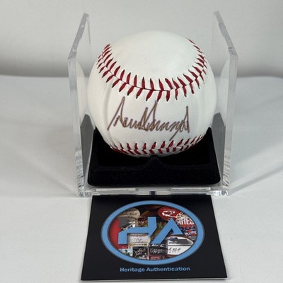 President Donald J Trump Hand Signed Rawlings Baseball Autographed COA ...