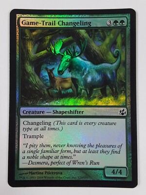 Foil Game-Trail Changeling Morningtide Magic the Gathering mtg x1 | eBay