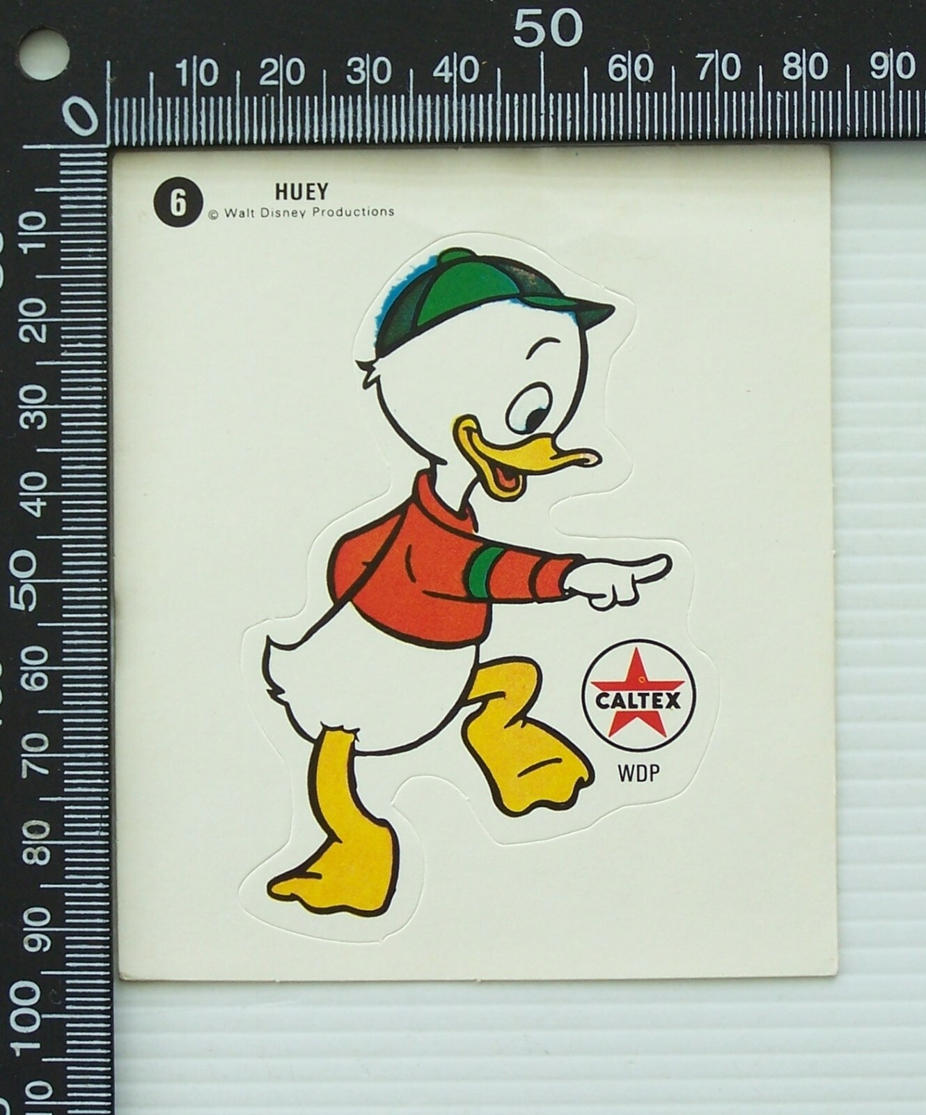 VINTAGE CALTEX WALT DISNEY PRODUCTIONS ADVERTISING SERVICE STATION ...