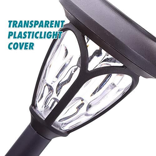 Solar Lights Outdoor 10 Pack Solar Pathway Lights Solar Powered Garden ...