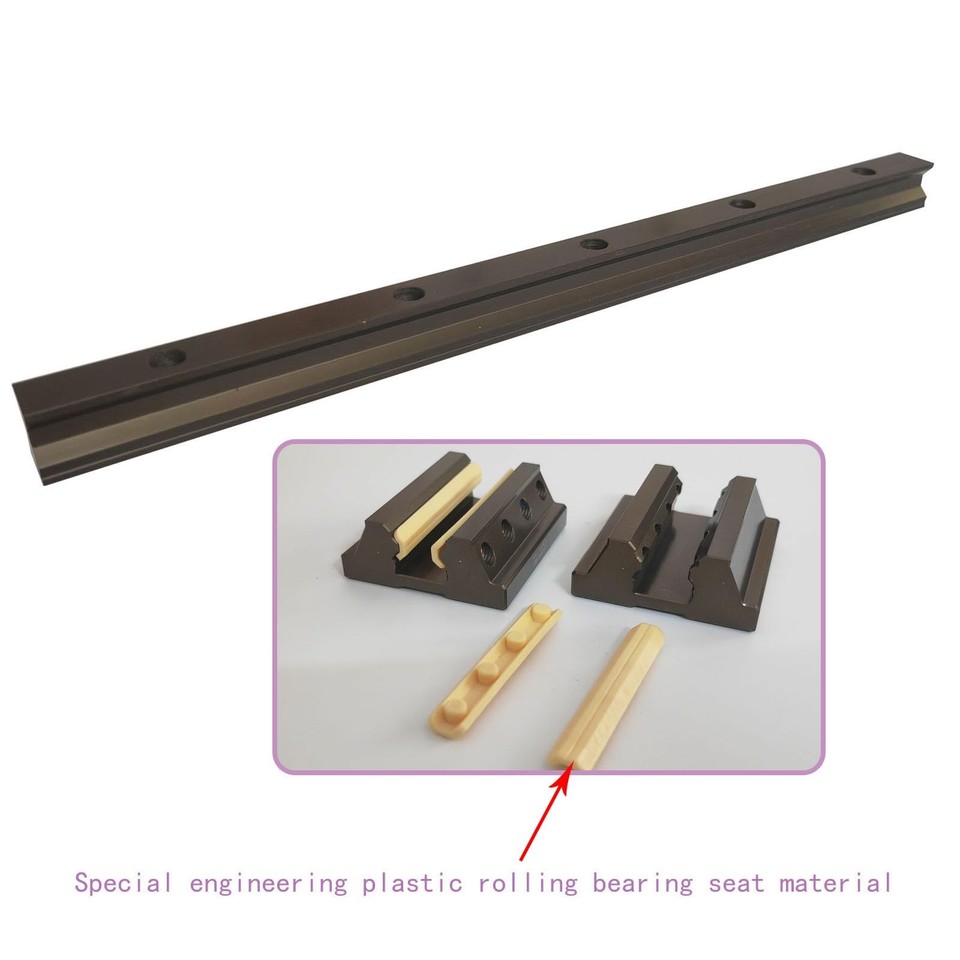 Linear Rail Guide Bearing 1PCS CRH20 39.37in/1000mm Long Maintenance ...
