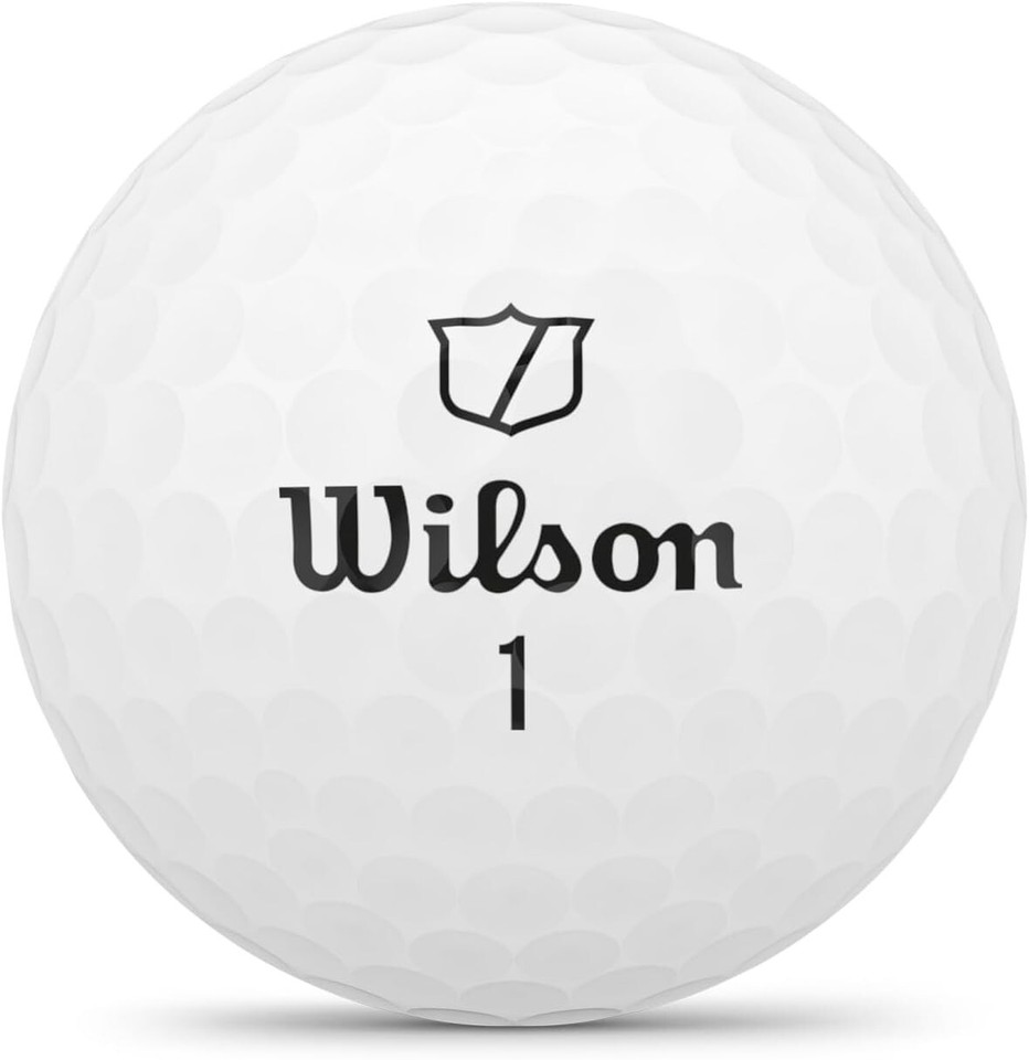 Wilson Staff 2025 Triad Golf Balls - 3 Piece Urethane Gloss White 80 ...