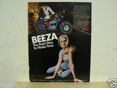 D045 BROCHURE BSA 650 LIGHTNING AND OTHER BSA ADD | eBay UK