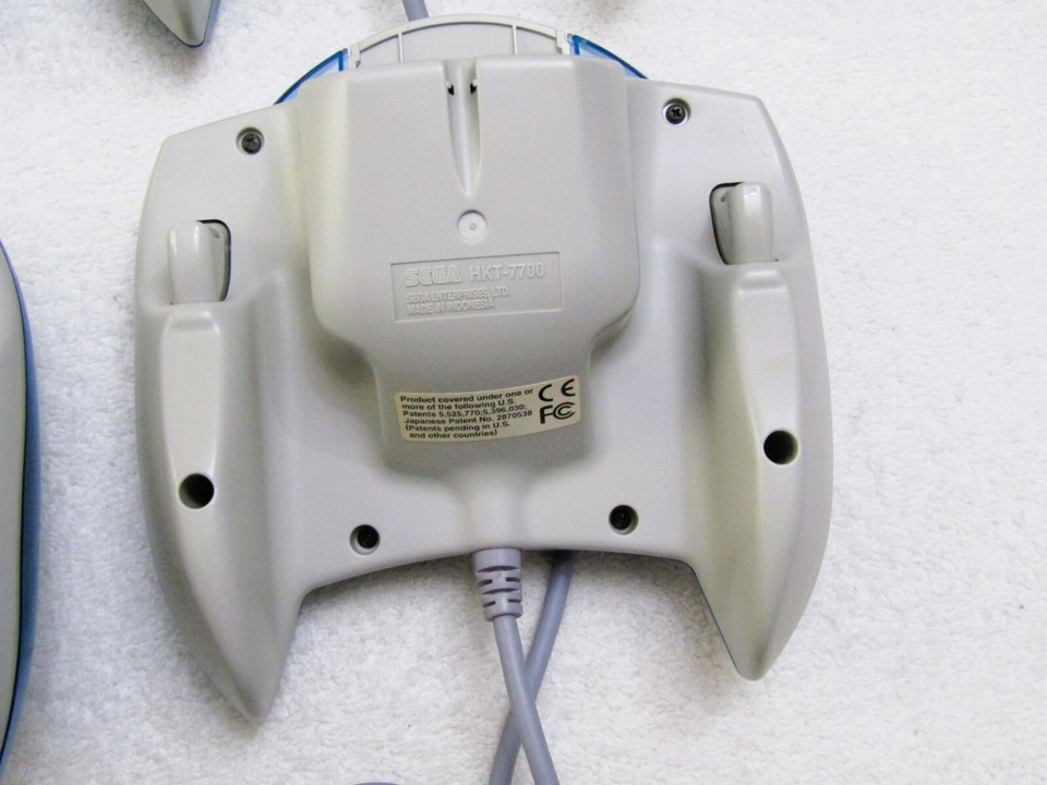 Official Sega Dreamcast Clear Blue Controller HKT-7700 | eBay