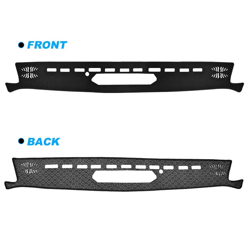 For Jeep Gladiator JT 2020-2024 Dash Cover Mat Dashboard Pad Black ...