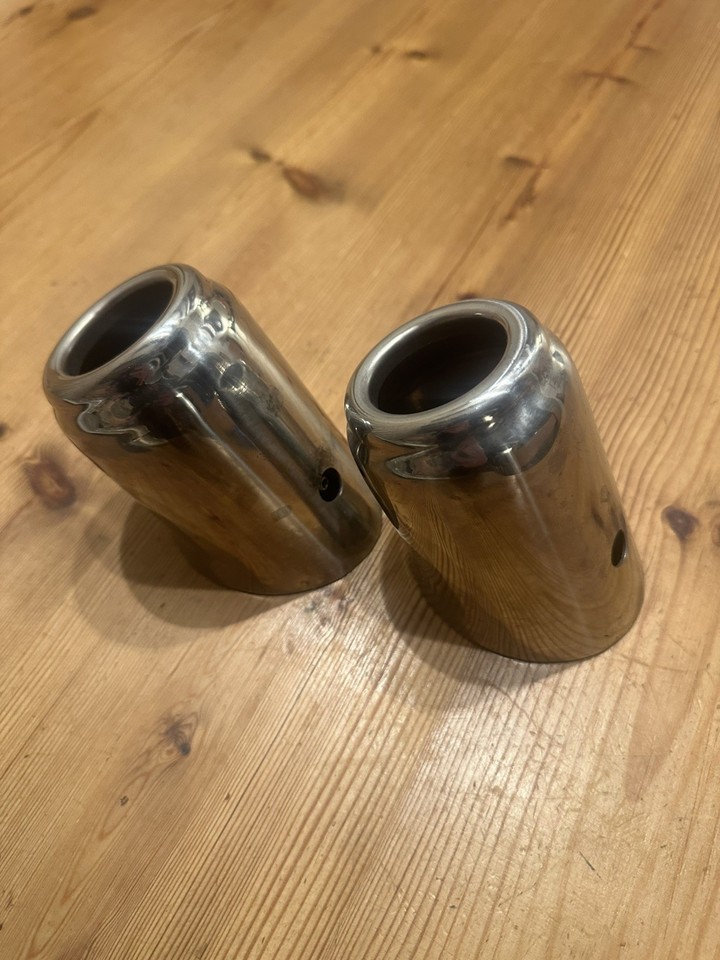 Mini R53 Cooper S Chrome Exhaust Tips | eBay UK