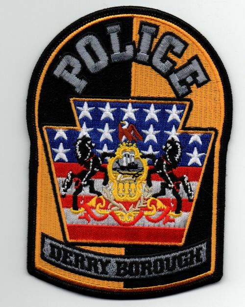 PENNSYLVANIA PA DERRY POLICE NICE SHOULDER PATCH SHERIFF | eBay