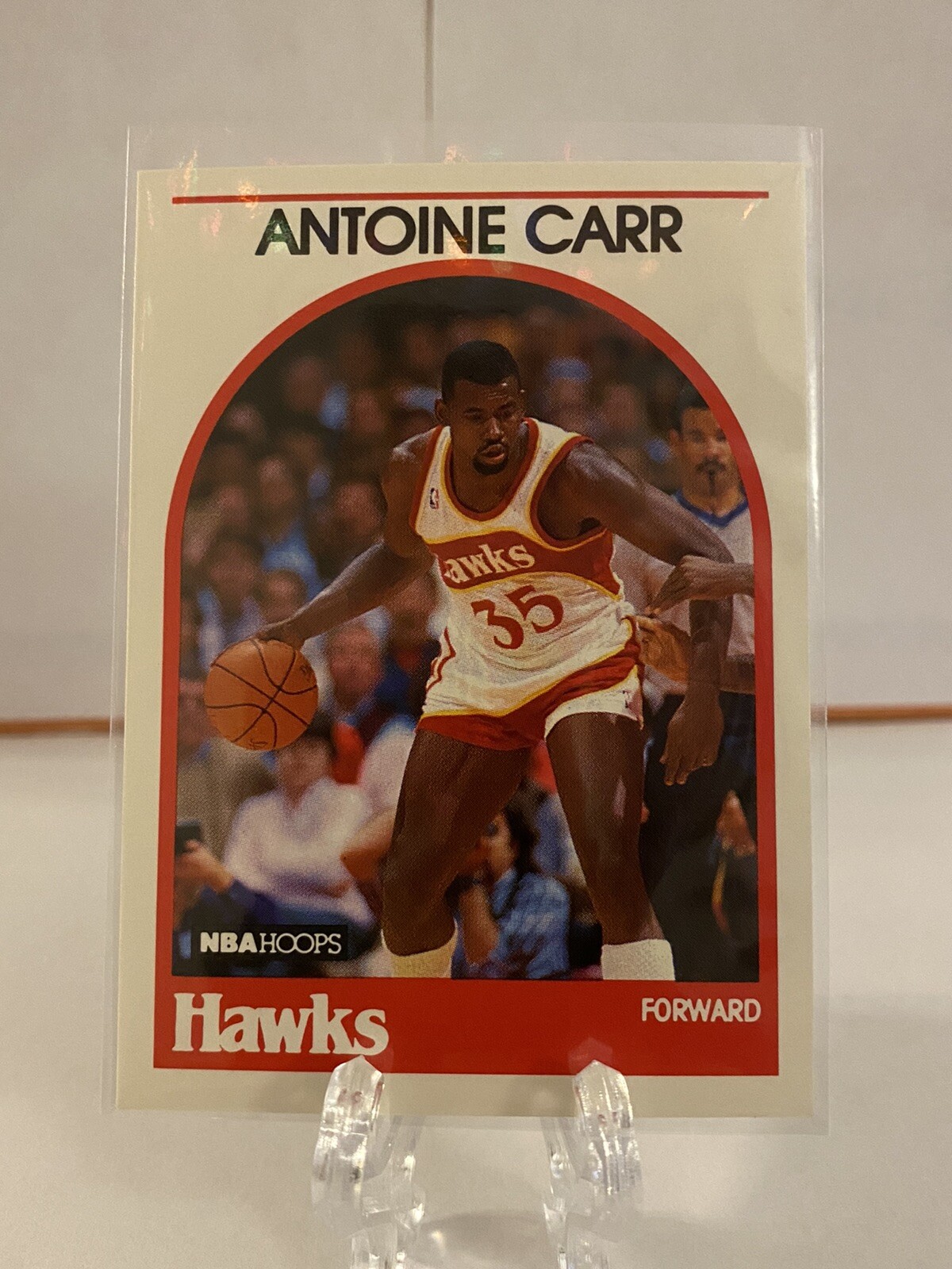Antoine Carr Atlanta Hawks 1989-90 Hoops NBA Basketball Card #278 | eBay