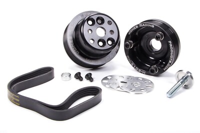 Jones Racing Products Aluminum Sbc Serpentine Pulley Kit P/N 1035-S-Ce ...