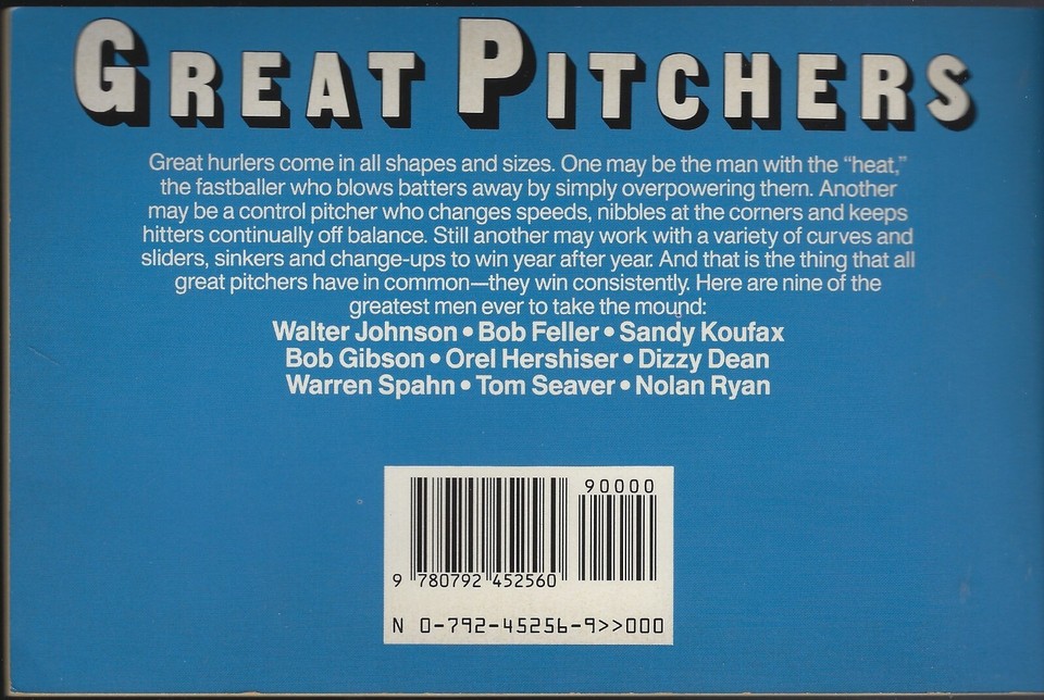 1989 Mallard Press "Great Pitchers" by Greg Scott - Feller Gibson ...