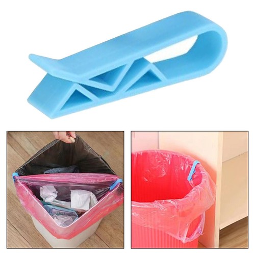 Trash Can Bag Clip Fixation Clip Holder Waste Basket Bag | eBay Australia
