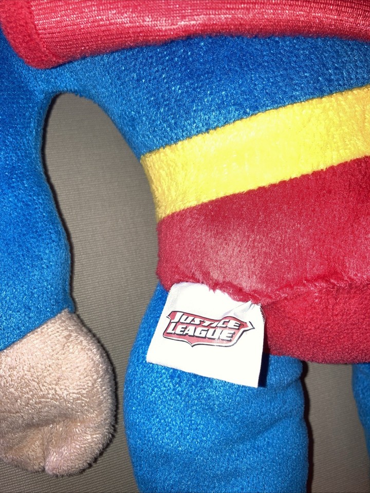 Superman Plush Pillow Buddy 24" Factory Stuffed Toy Justice League Dc ...