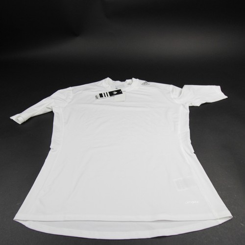 adidas Techfit Compression Top Men's White New with Tags | eBay