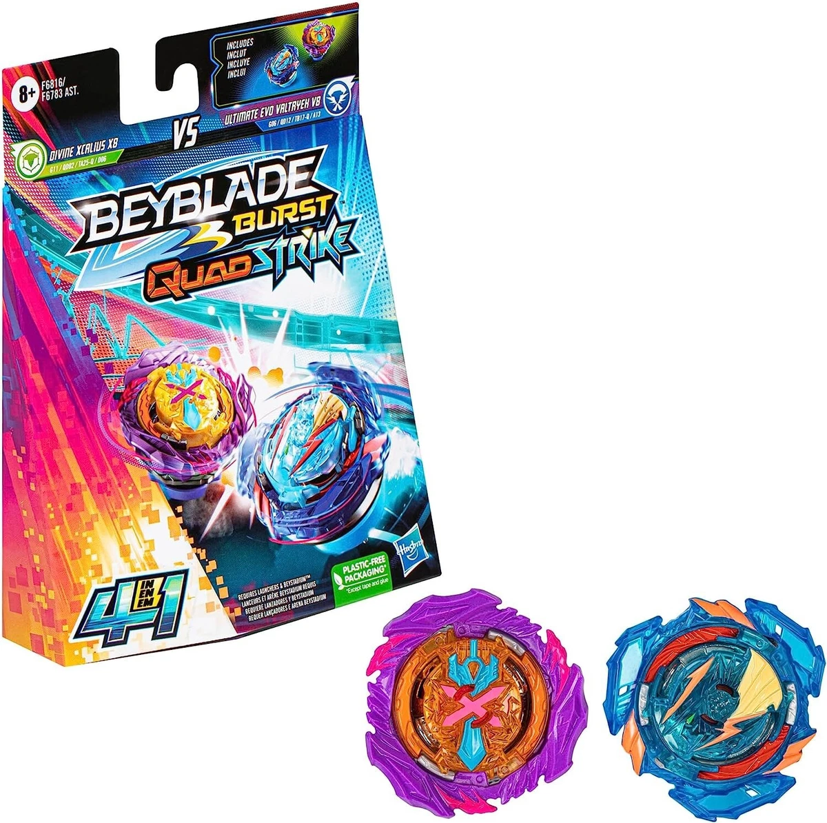 Beyblade Burst QuadStrike, Set De Batalla Light Ignite, 60% OFF