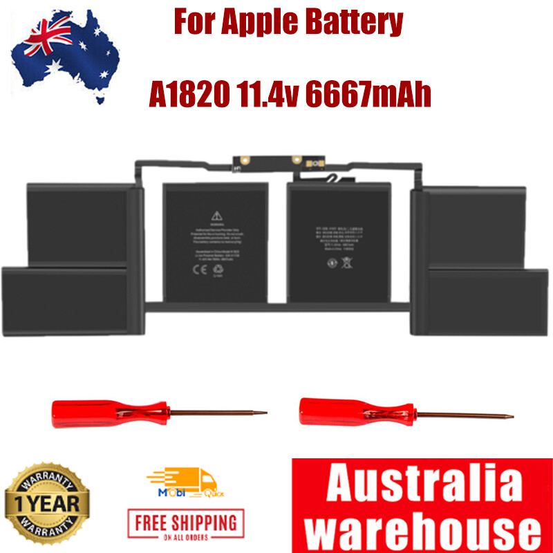 A1820 Battery for Apple MacBook Pro 15" Retina A1707 2016 & 2017 Model ...
