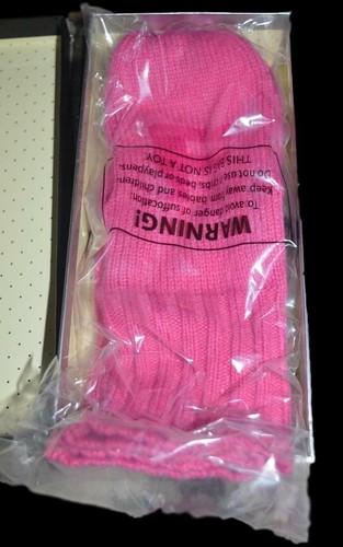 JAMIE GRIES COZY CHIC COLLECTION NOVELTY WORDS KNIT MITTENS BEST ...