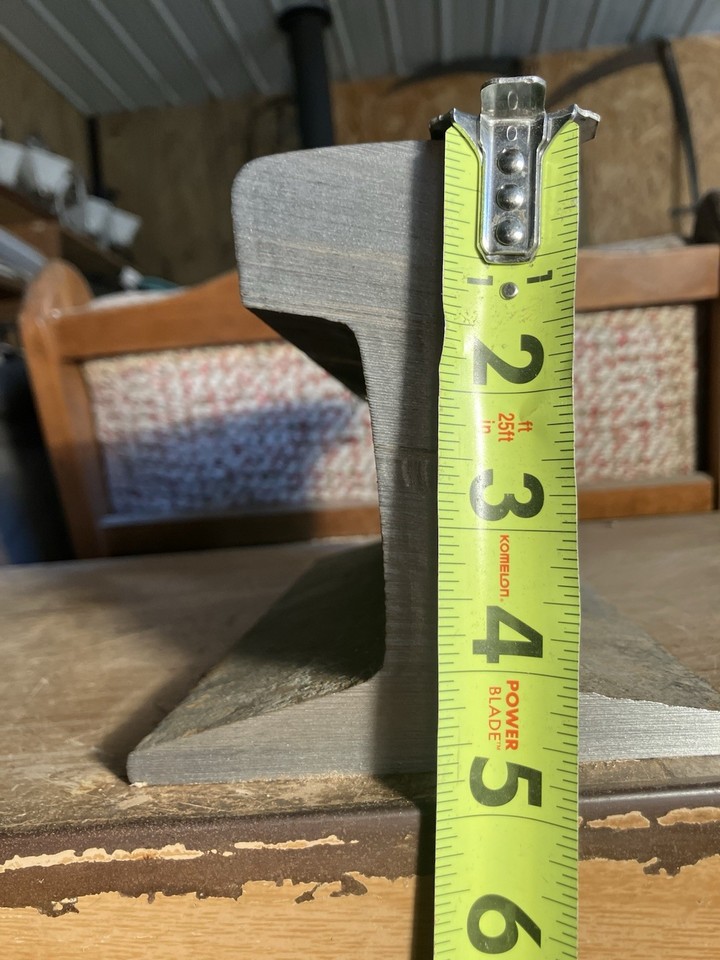 Vintage Railroad Track Piece 12 Inches Long | eBay