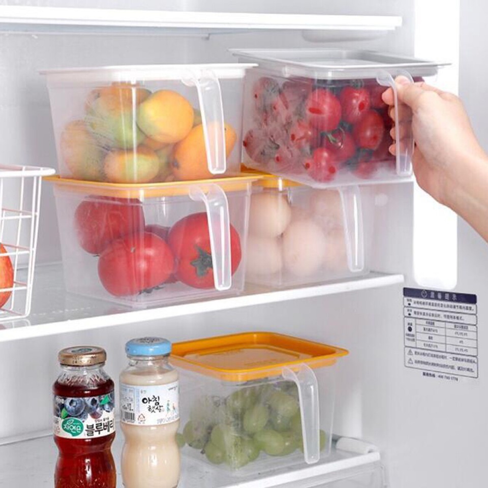 Kitchen Food Storage Refrigerator Fridge Food Fruit Container Organizer ...