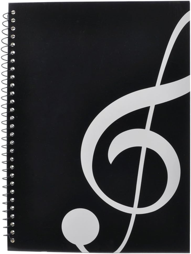 Stave Notebook,Musical Notation Staff Notebook,Music Manuscript Paper ...