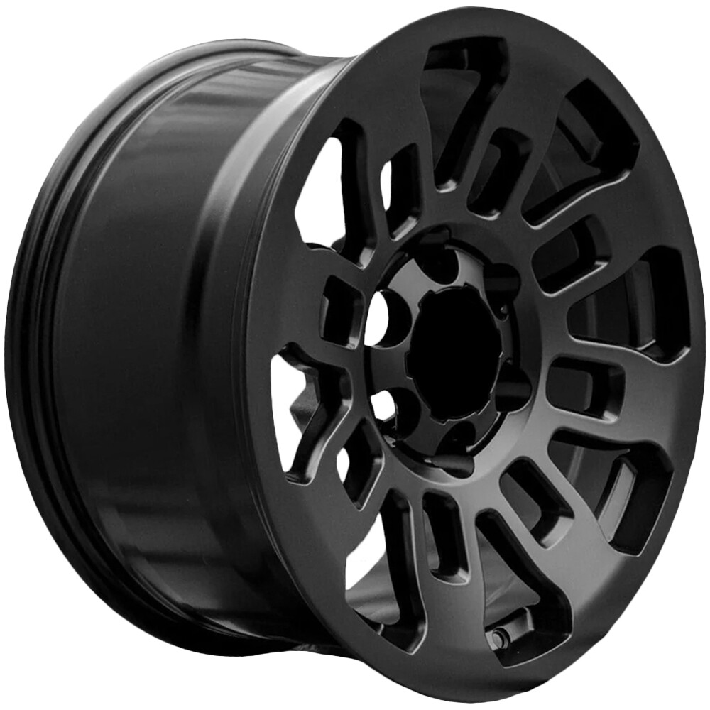 (Set of 4) OE Concepts TRD2 W250 18x8 6x5.5" +0mm Satin Black Wheels ...