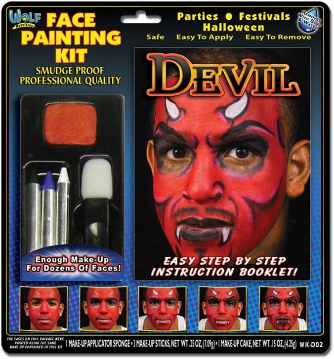 Professional Devil Makeup Kit | Saubhaya Makeup