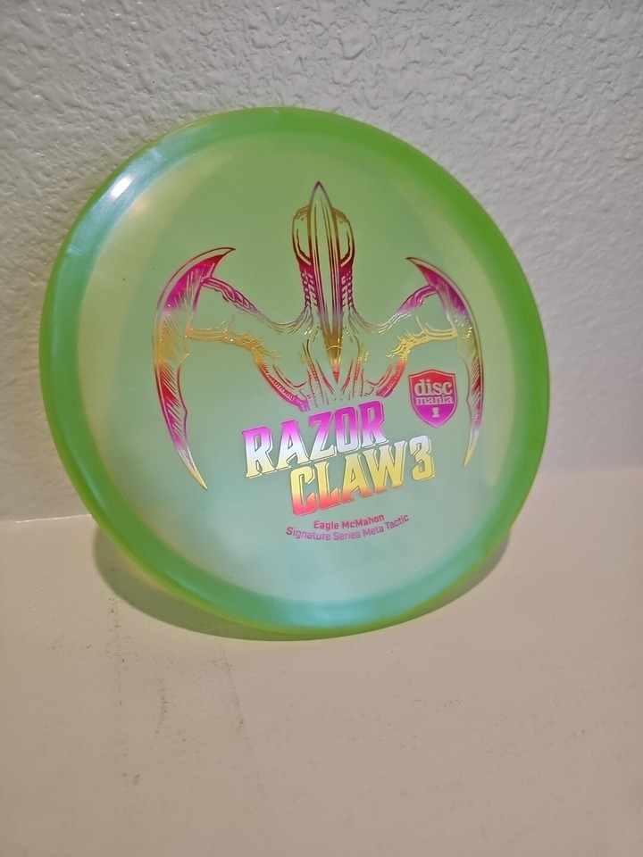 Disc Golf Discmania Razor Claw 3 Eagle McMahon Meta Tactic 173g | eBay