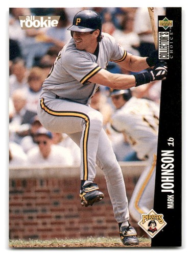 Mark Johnson 1996 Collector's Choice Baseball #260 Pittsburgh Pirates ...