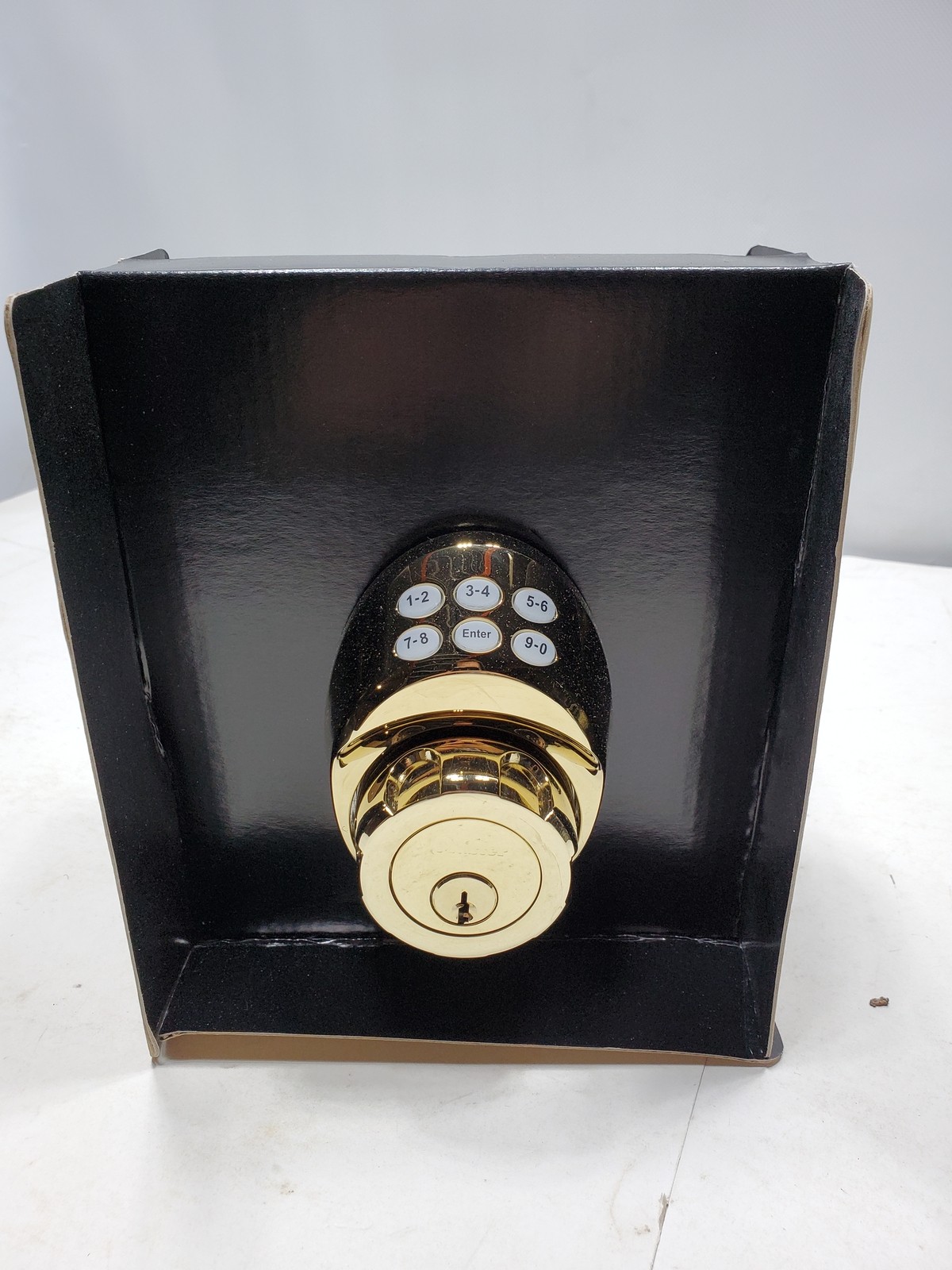 MASTER LOCK Keyless Electronic Keypad Deadbolt Brass (T6) | eBay