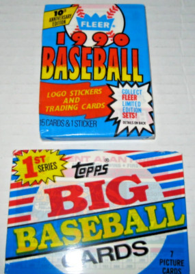 1988 Topps Big Baseball Cards Pack 1st Series Kent A Hrbek Expos Card ...