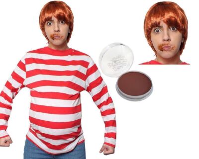 AUGUSTUS GLOOP ADULTS COSTUME WORLD BOOK DAY FANCY DRESS GOLDEN TICKET ...
