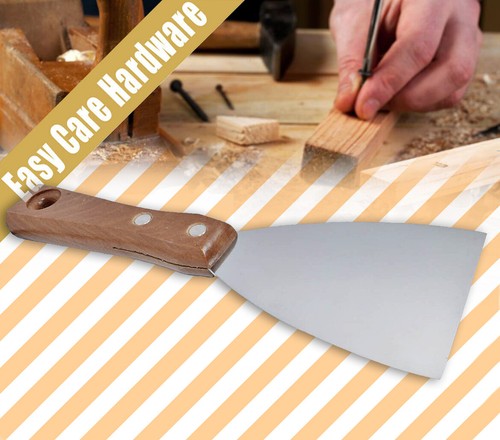 1" 2" 3" 4" 5" 6" Blade Putty Scraper Paint Remover Drywall 12mm Thick ...