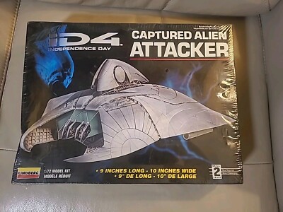 Lindberg 77311 1/72 Independence Day ID4 Captured Alien Attacker Ship ...